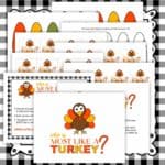 Turkey Traits Showdown: Who Is Most Like a Turkey Thanksgiving Game ...
