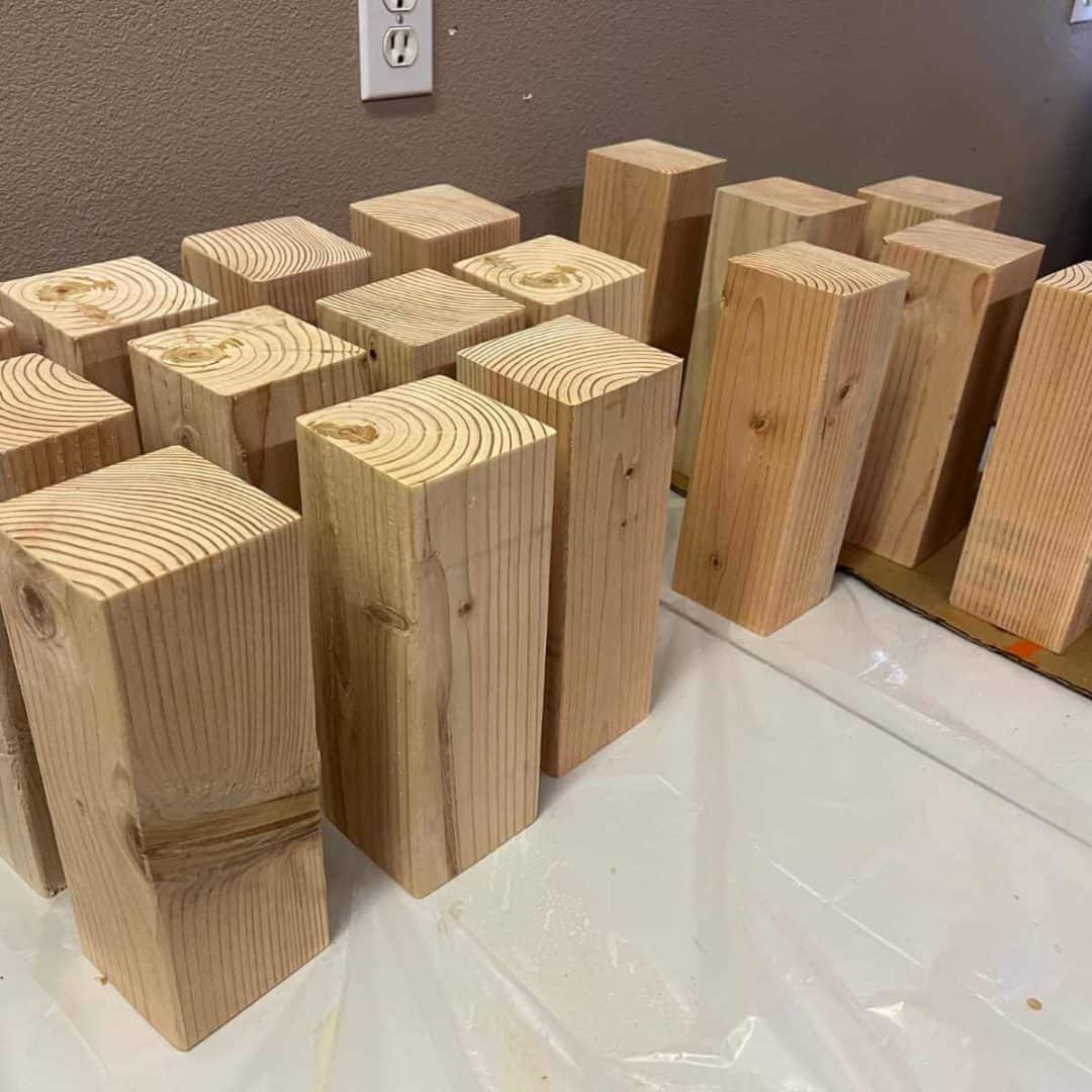 How To Make 4X4 Reindeer - Sunshine and Rainy Days