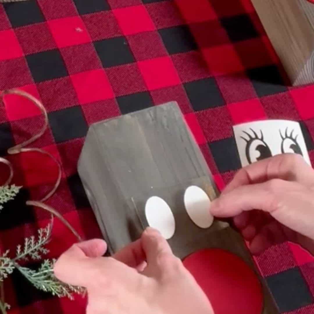 How To Make 4X4 Reindeer - Sunshine and Rainy Days