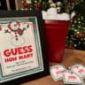 Guess How Many Christmas Party Game - Sunshine and Rainy Days