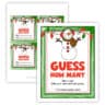 Guess How Many Christmas Party Game - Sunshine and Rainy Days