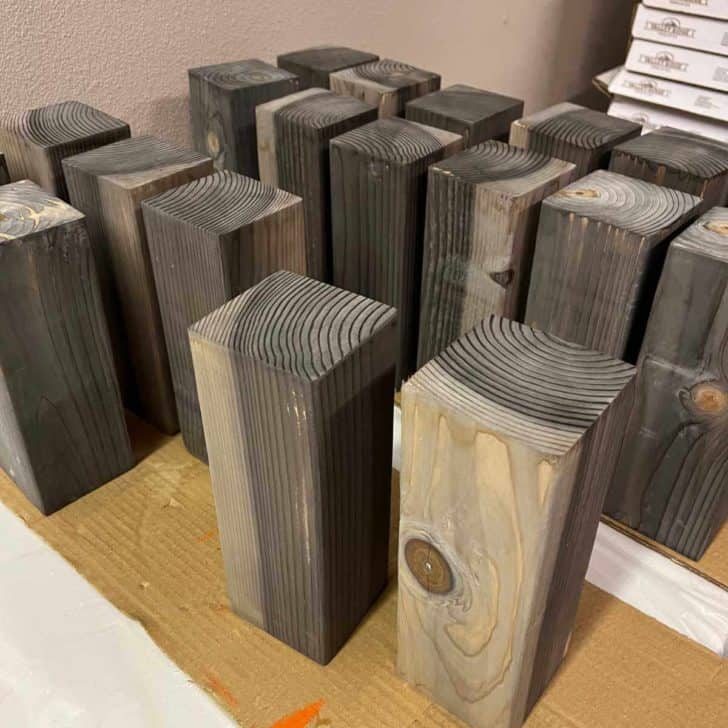 How To Make 4X4 Reindeer - Sunshine and Rainy Days