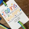 Zipper Bracelet Valentine Idea - Sunshine and Rainy Days