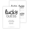 Lucky Guess Game - Sunshine and Rainy Days