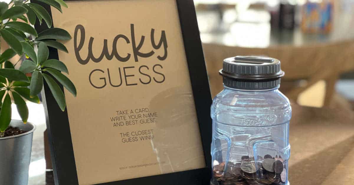 Lucky Guess Game - Sunshine and Rainy Days