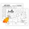 Printable Fall Activity Sheet - Sunshine and Rainy Days