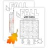 Fall Word Search - Sunshine and Rainy Days
